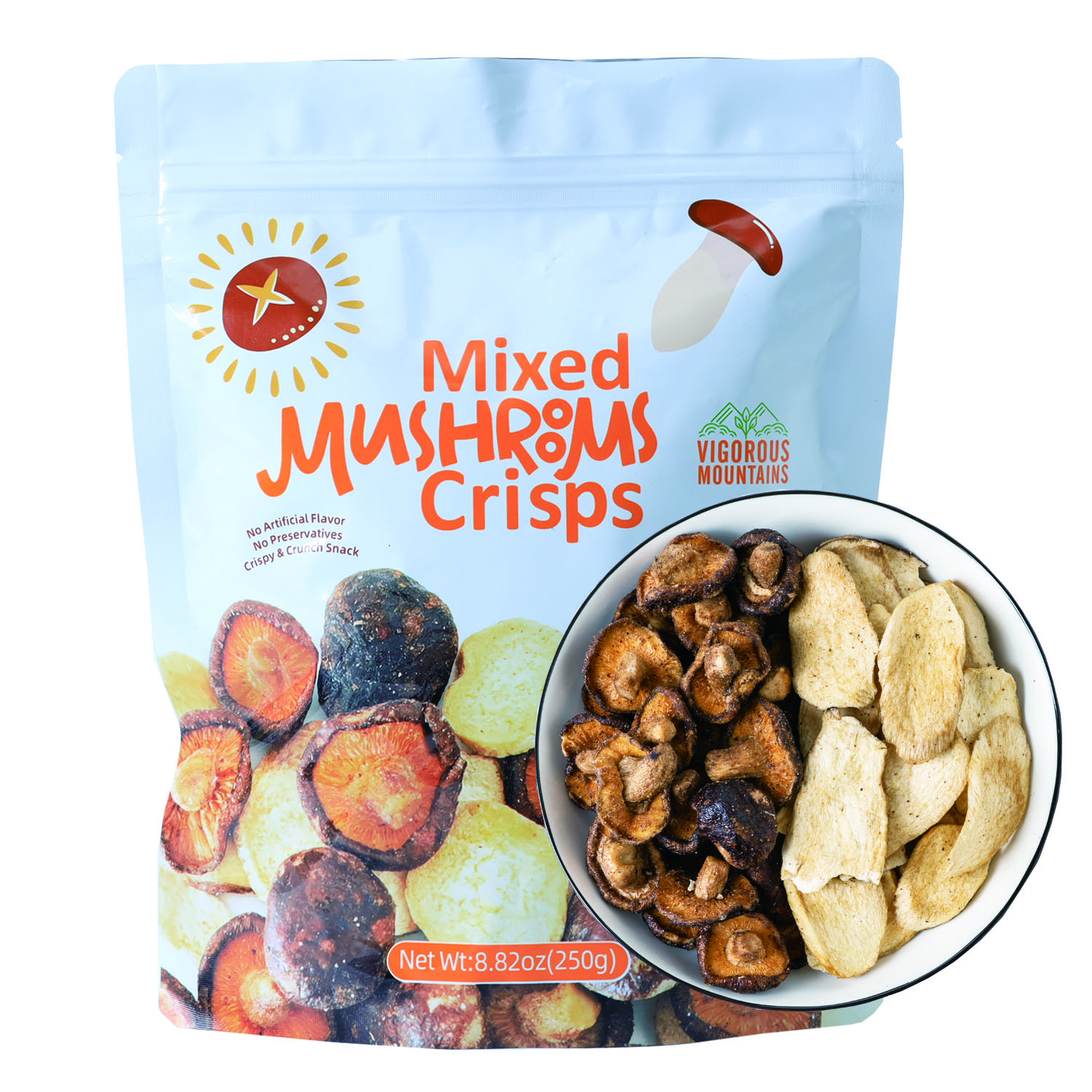 Mushroom Crisps | Healthy, Crunchy Snacks | bxfood